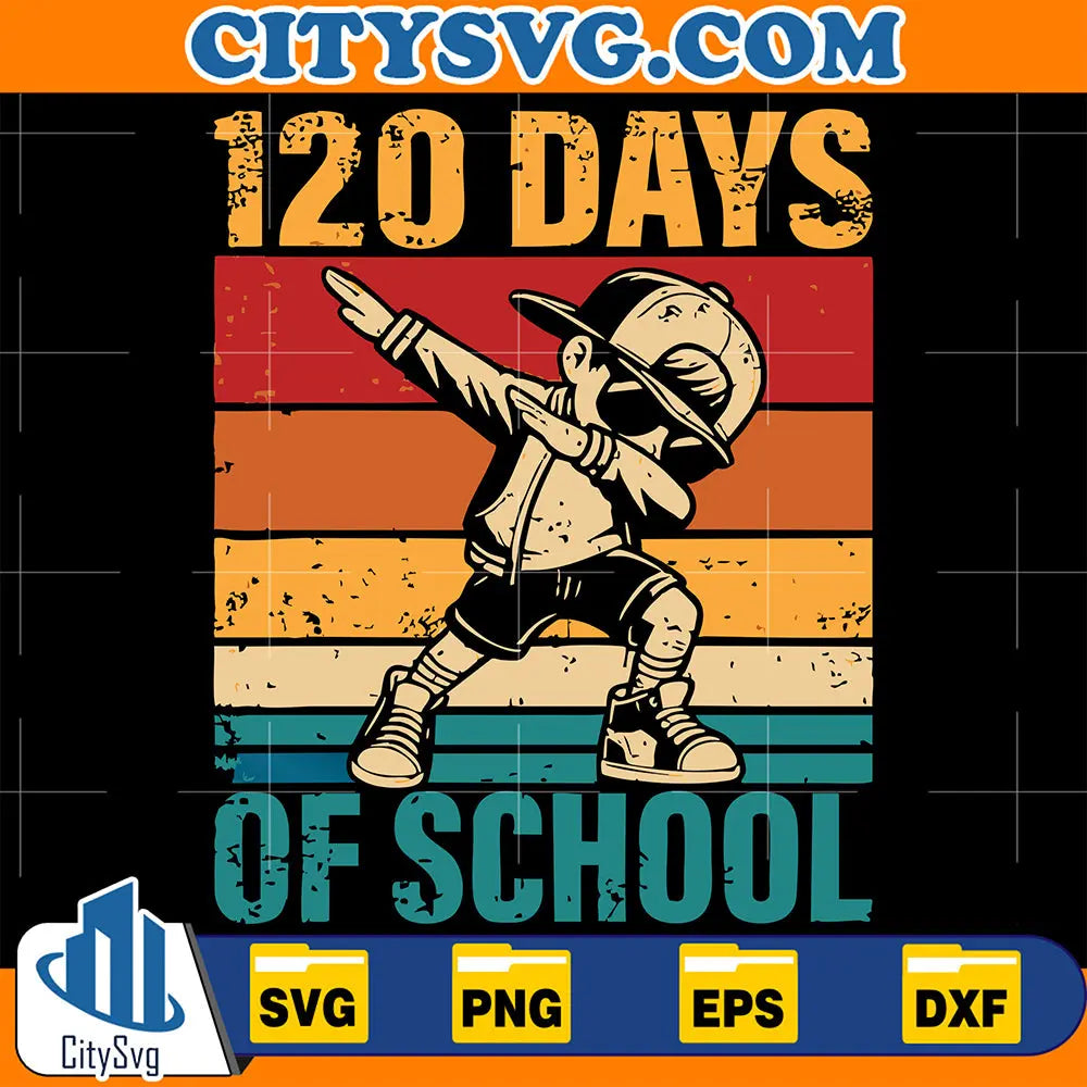 120 Days Of School Svg – CITYSVG