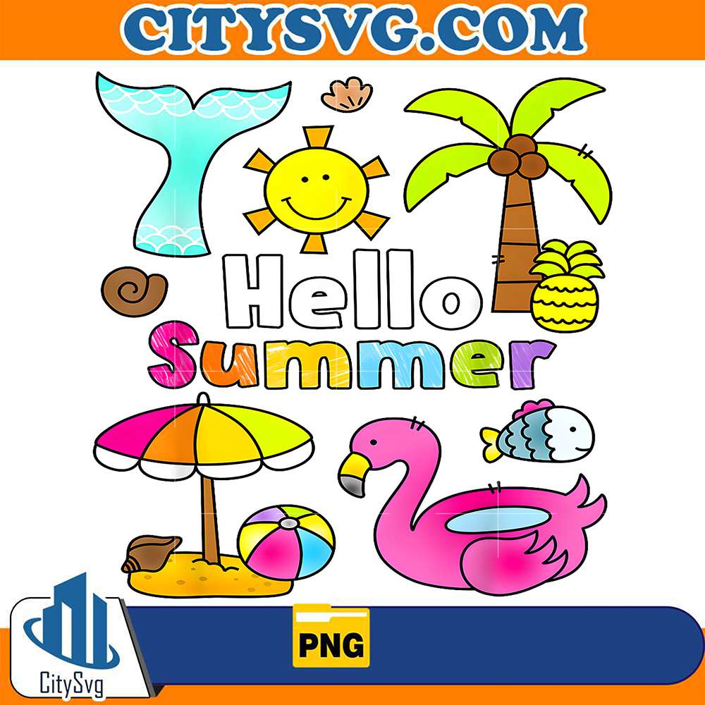Hello Summer Happy Last Day Of School Png – CITYSVG