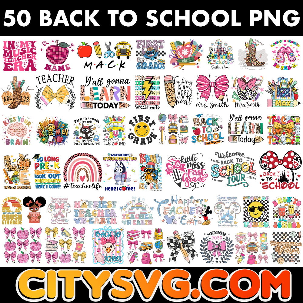 SCHOOL BUNDLE – CITYSVG