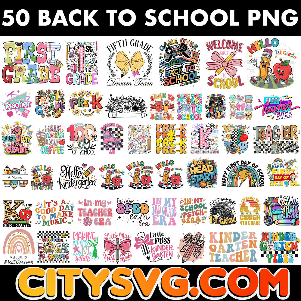 SCHOOL BUNDLE – CITYSVG