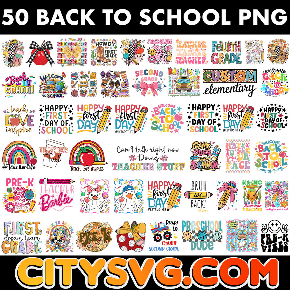 SCHOOL BUNDLE – CITYSVG