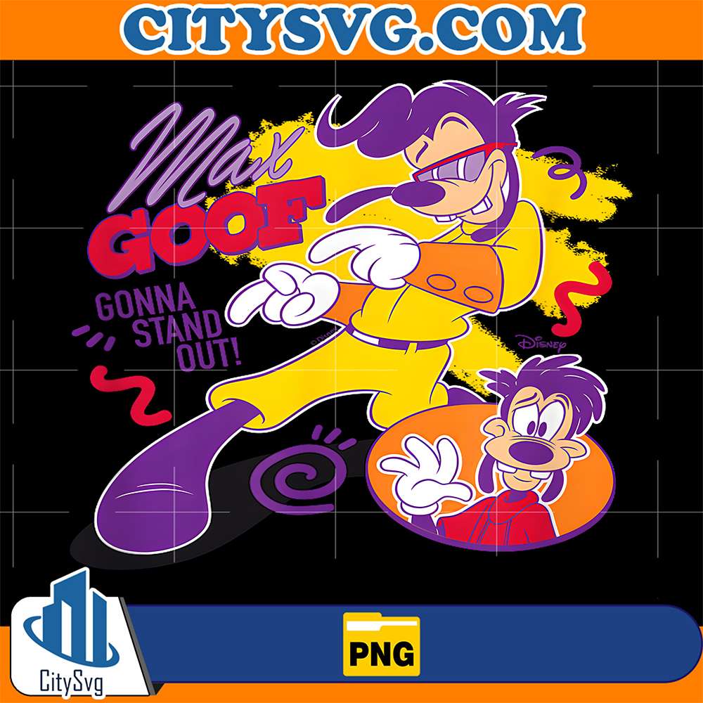 A Goofy Movie, Max Goofy 90s Png – CITYSVG