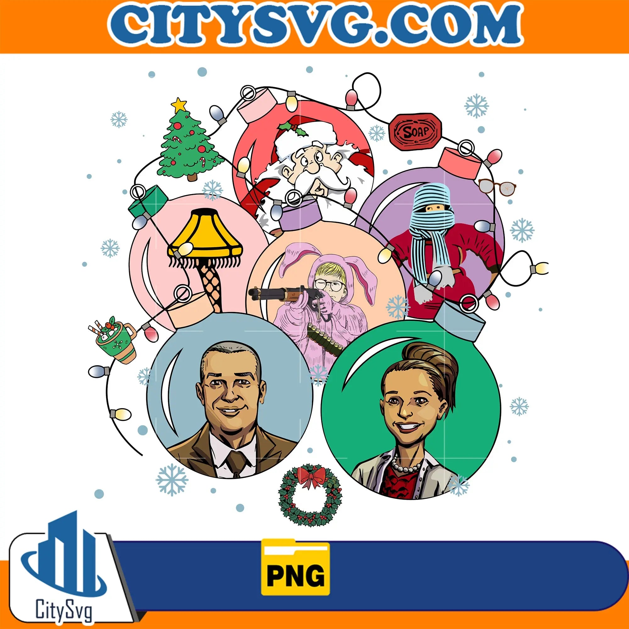 A Christmas Story Characters Png – CITYSVG