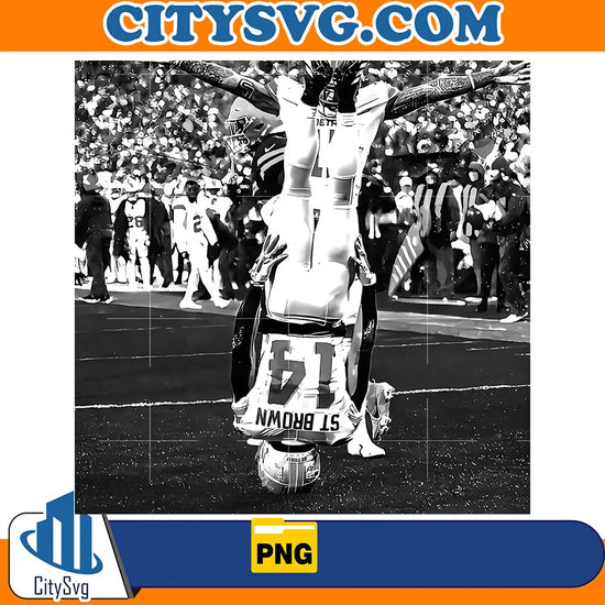 Amon-Ra St Brown Headstand Celebration Png – CITYSVG