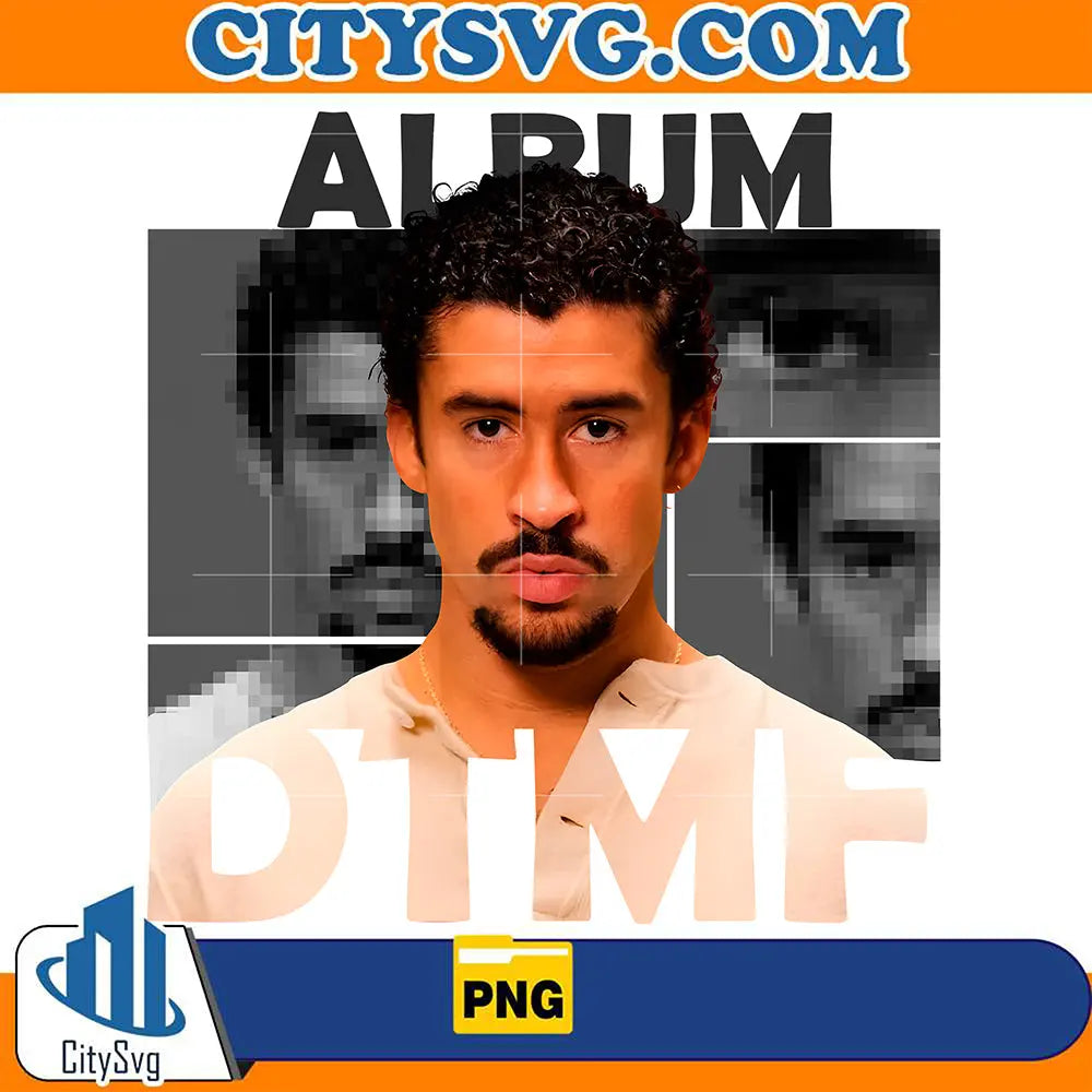 Bad Bunny Album DTMF Png – CITYSVG