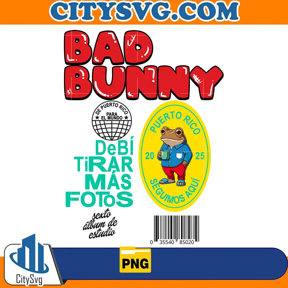 Bad Bunny Debi Tirar Mas Fotos Sexto Album De Estudio Png – CITYSVG