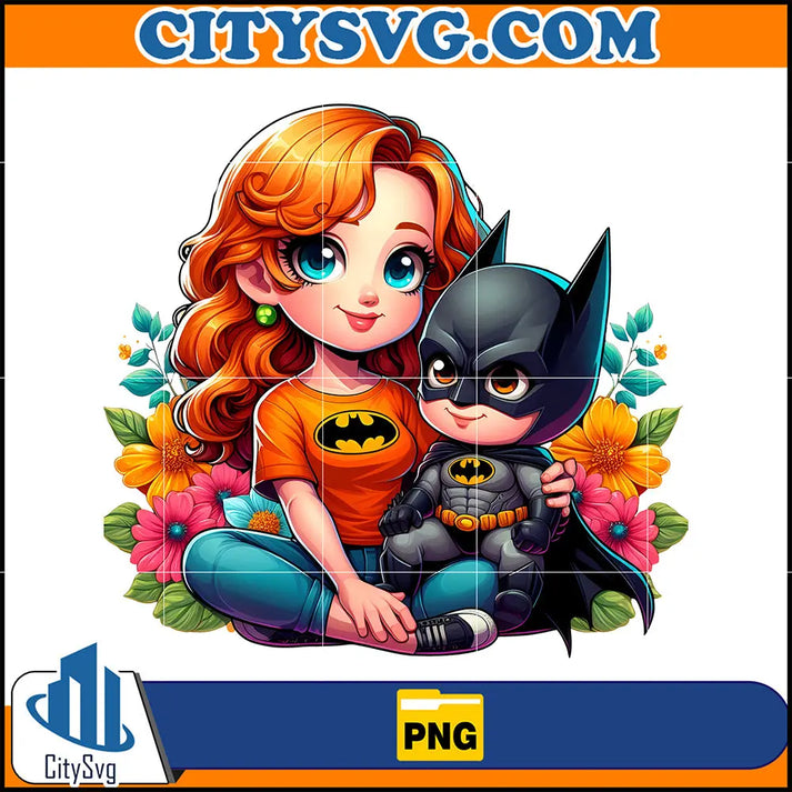 Mom And Boy Superhero Png, Batman Png, Cartoon Mother Png, Mother’s Da ...