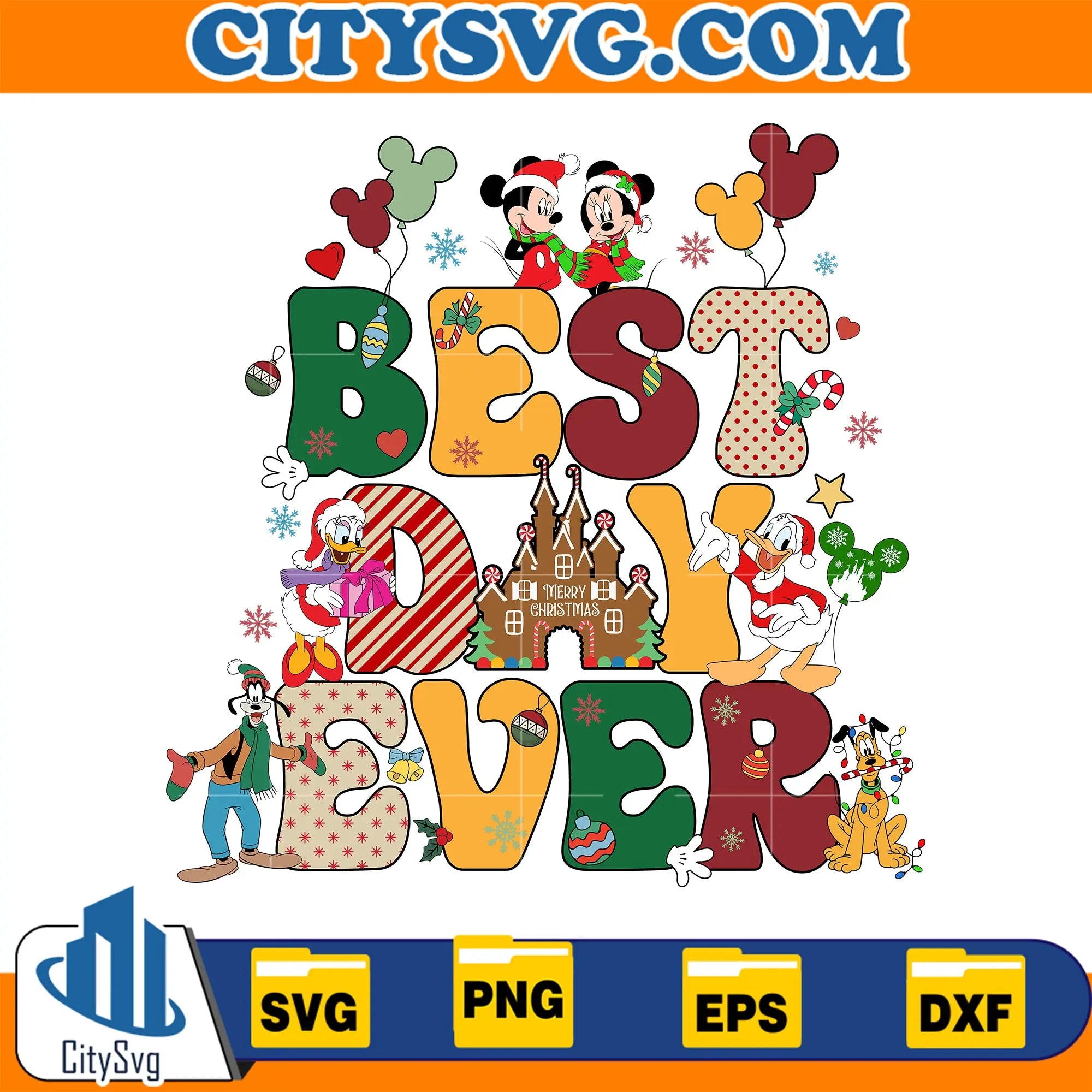 Best Day Ever Mickey And Friends Svg – CITYSVG