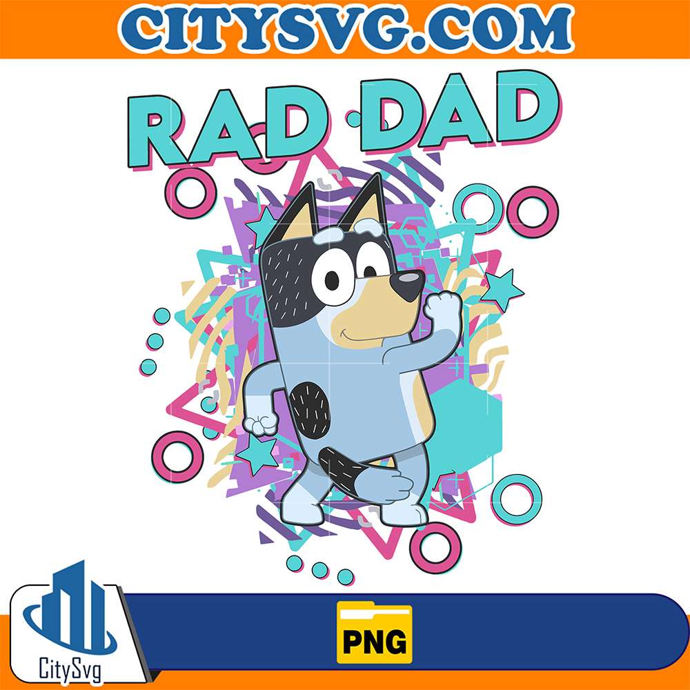 Products – tagged "Bluey Rad Dad Png" – CITYSVG