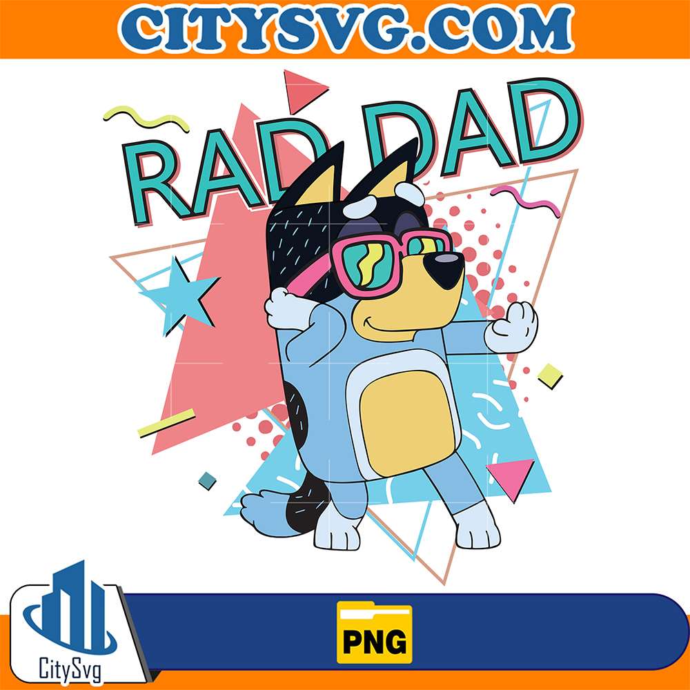Products – tagged "Bluey Rad Dad Png" – CITYSVG