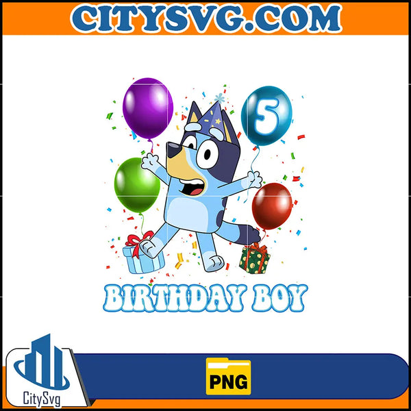 Bluey Dad Birthday Boy Png, Bluey Family Matching Png, Instant Downloa ...