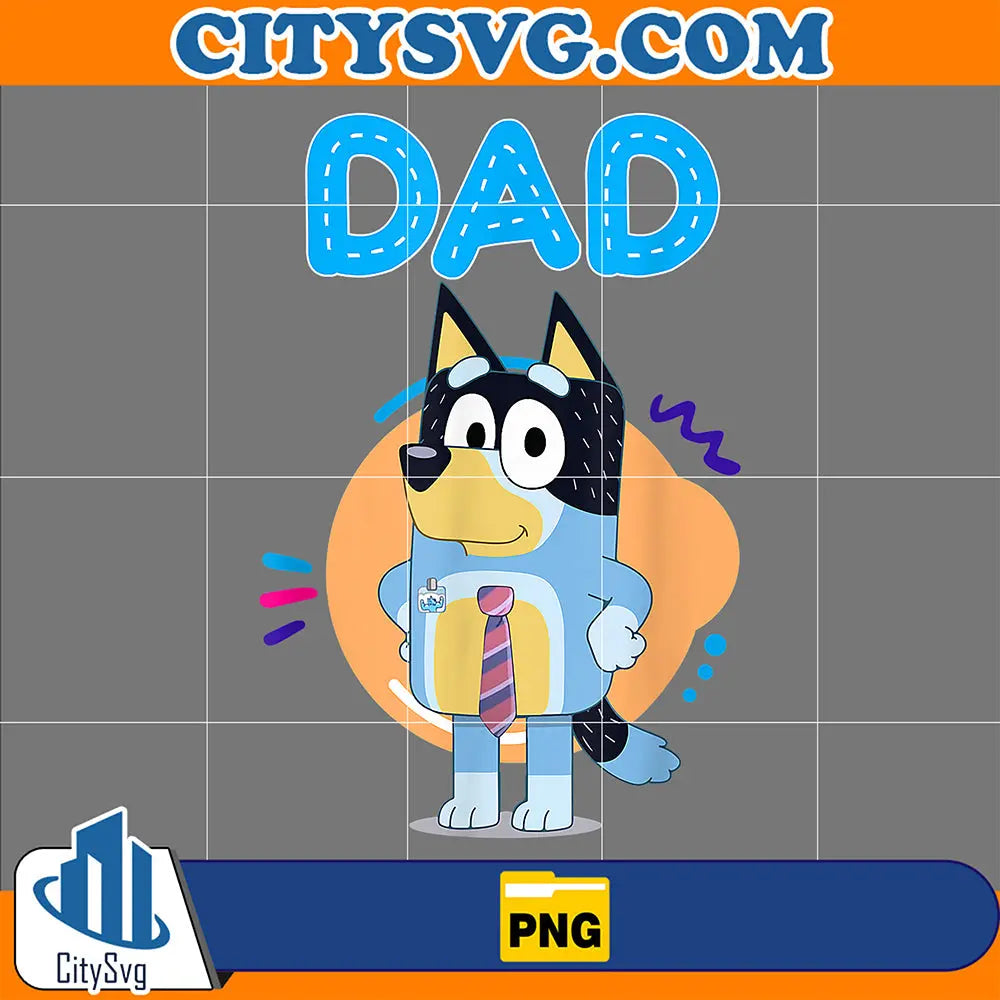 Bluey Dad Lover Forever For Men Woman Kid Png, Bluey Family Png, Bluey – CITYSVG