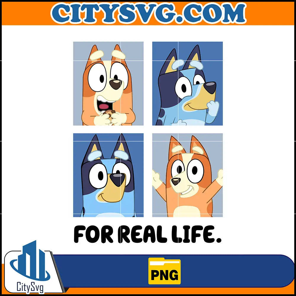 Bluey For Real Life Png, Bluey Family Matching Png, Instant Download ...