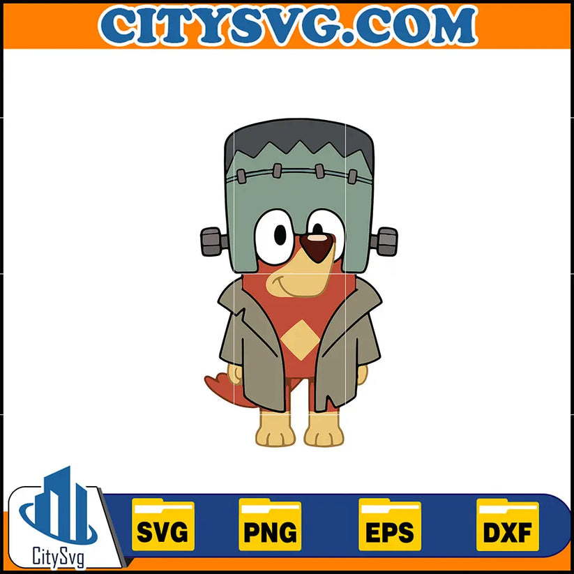 Bluey Rusty Halloween Svg – CITYSVG
