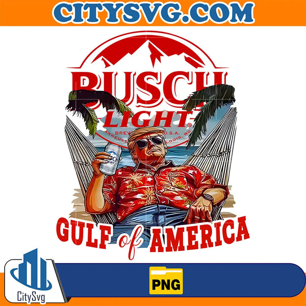 Busch Light Trump Gulf Of America Png – CITYSVG