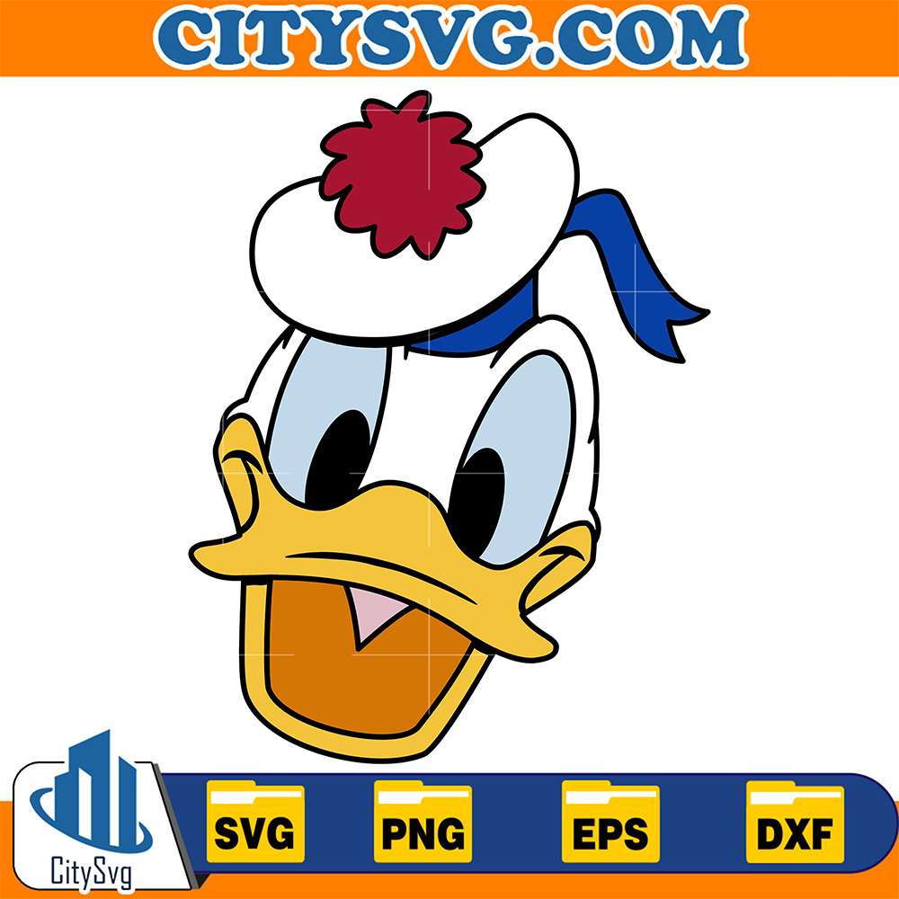 Captain Donald Duck Cruise Svg – CITYSVG