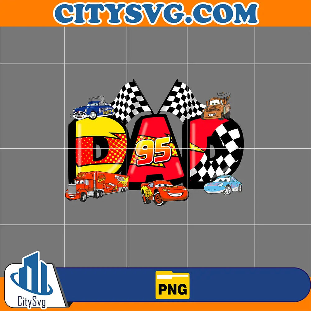 Cars Dad Png, Cartoon Dad Png, Characters Letters Png, Doodle Story Pn ...