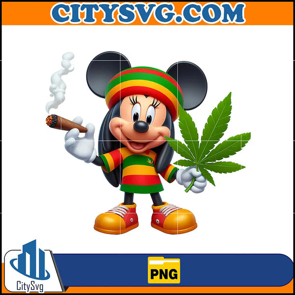 Cartoon Mickey Png, High Quality Cartoon Rasta Digital Designs, Weed P ...
