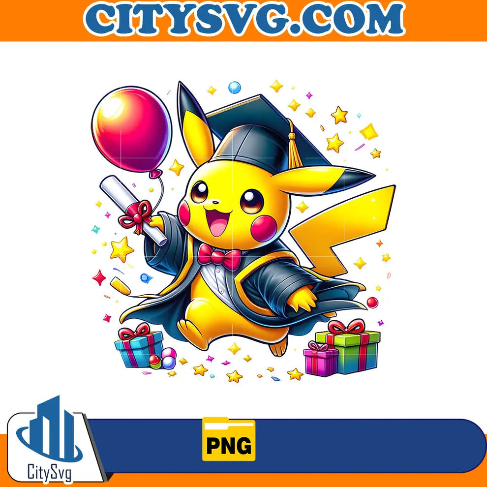 Cartoon Pokemon Graduation 2024 Png, Cartoon Graduate Png, DN School T ...