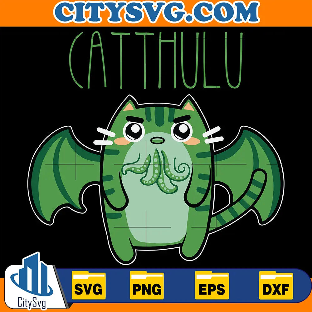 Catthulu Svg – CITYSVG