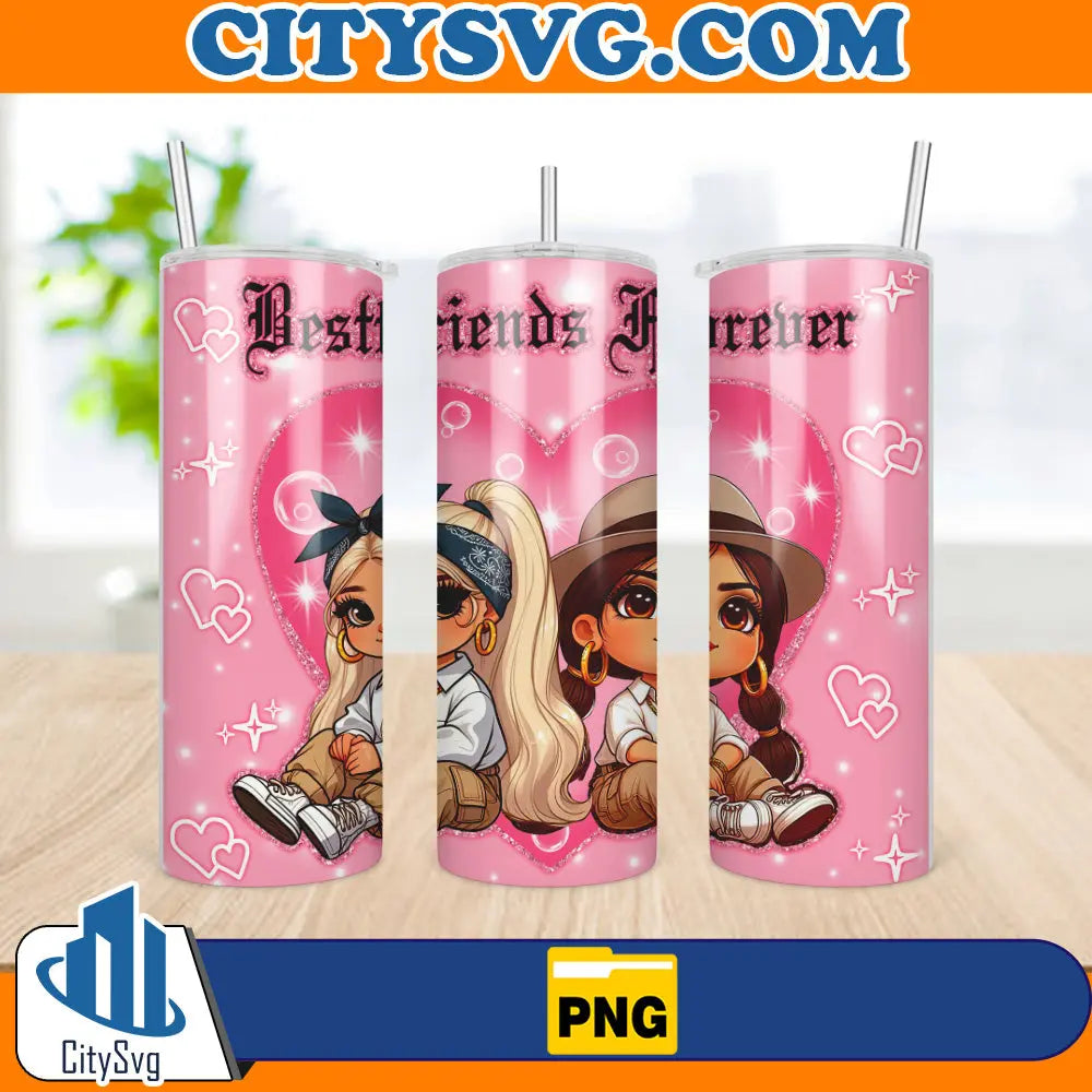 Chicano Bestfriends Forever Couple Cholo Couple 20oz Tumbler Wrap Png ...