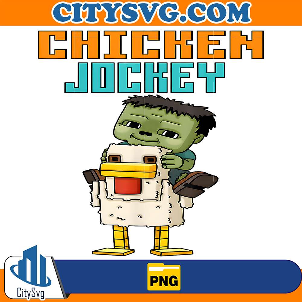Chicken Jockey Zombie Pixel Png – CITYSVG