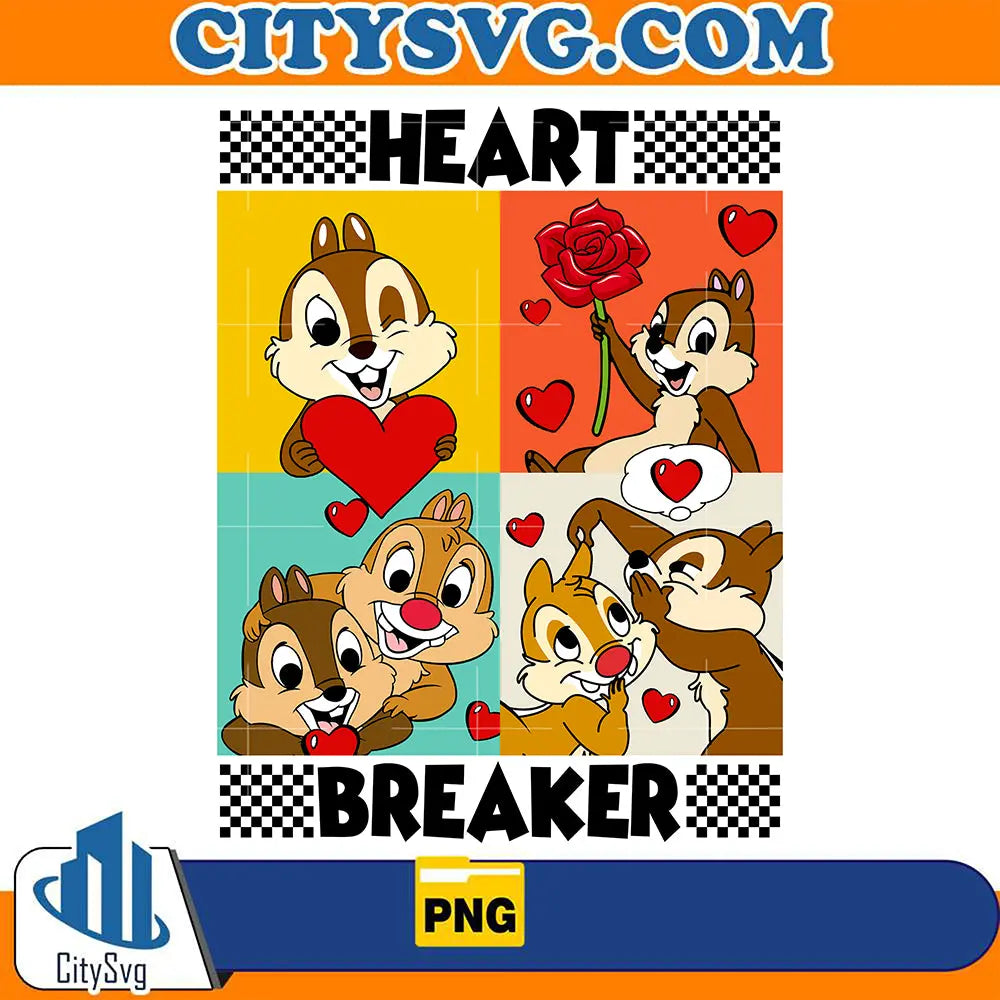 Chip And Dale Heart Breaker Png – CITYSVG