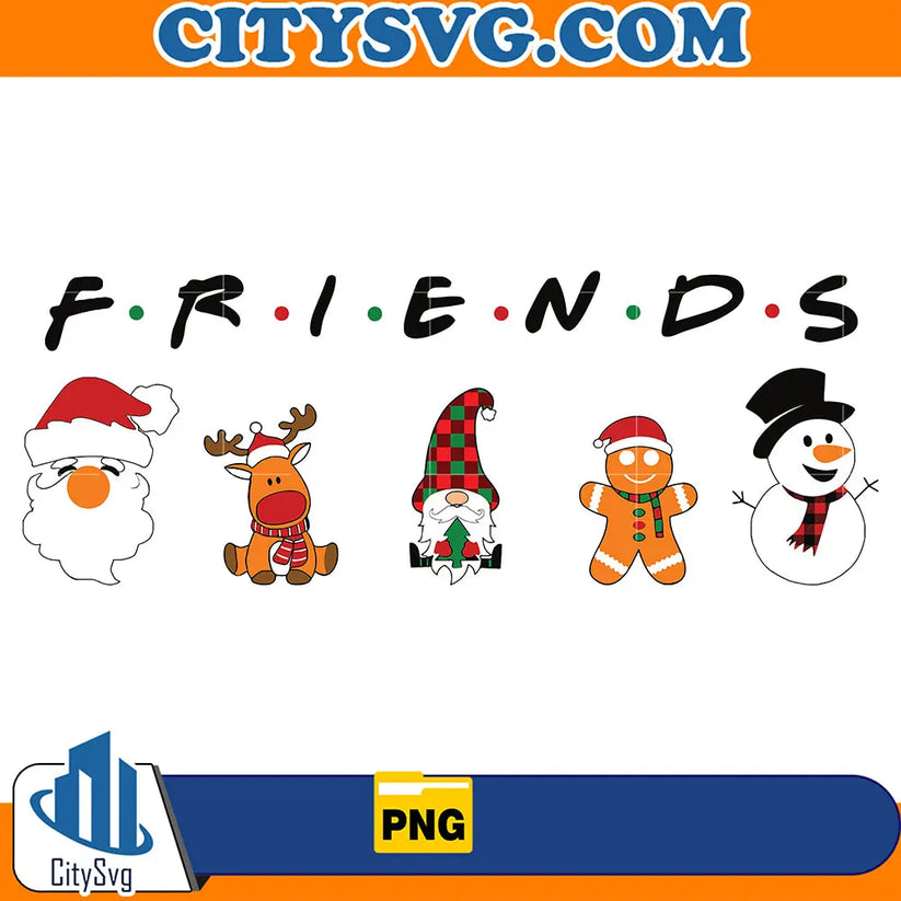 Christmas Friends Santa Claus Png – CITYSVG