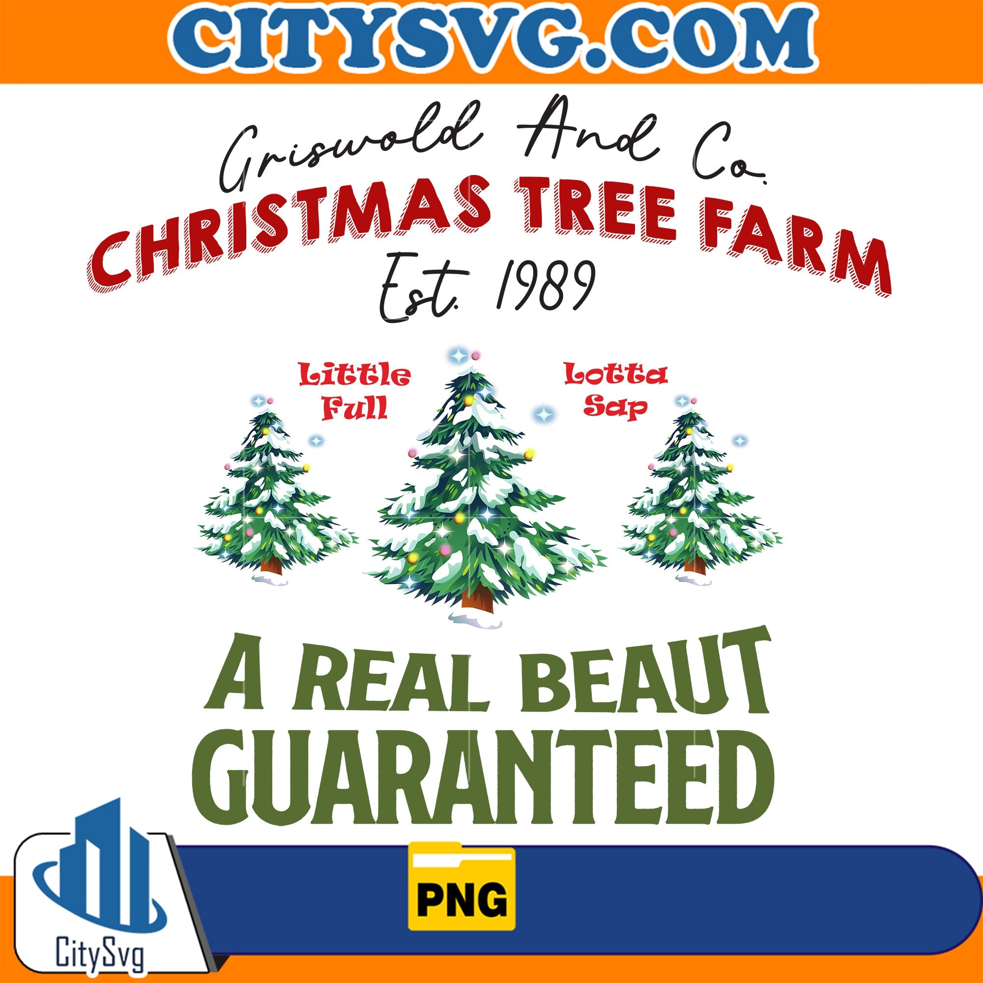 Griswold & Co Christmas Tree Farm Png – CITYSVG