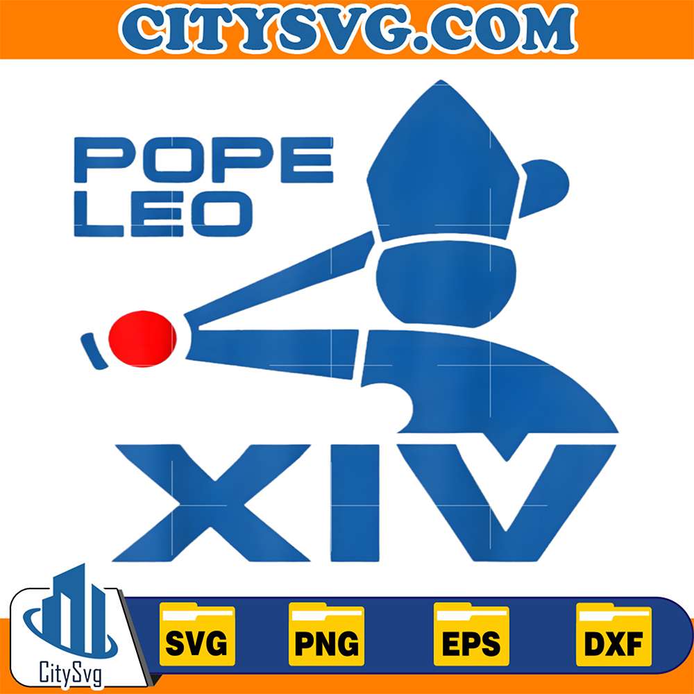Da Pope Leo XIV Baseball Svg 22052520 – CITYSVG