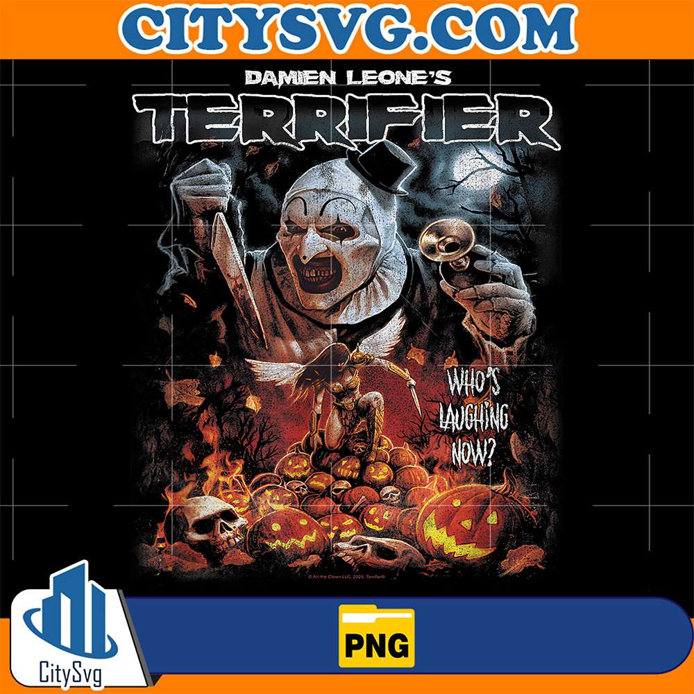 Damien Leone's Terrifier Horor Character Halloween Png – CITYSVG