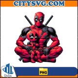 Deadpool Dad And Son Png, Super Hero Dad And Son Png, Father's Day 202 ...