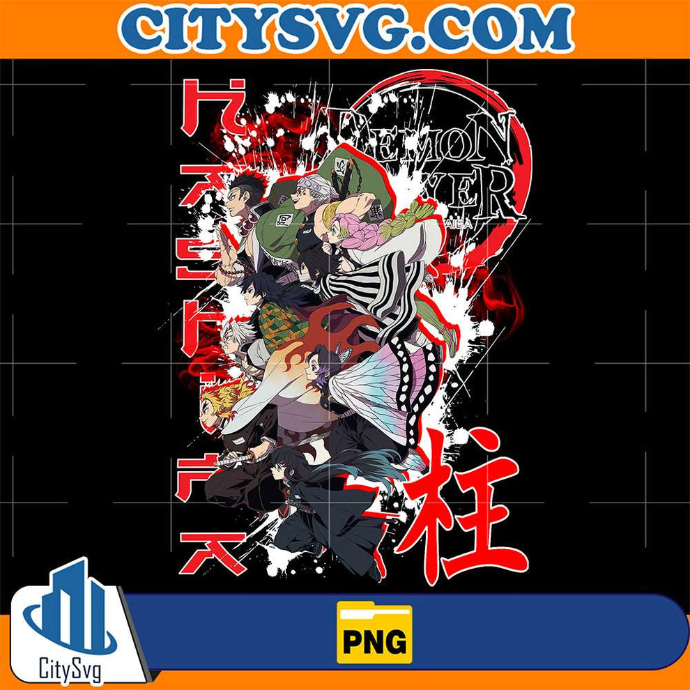 Demon Slayer Hashira Character Png – CITYSVG