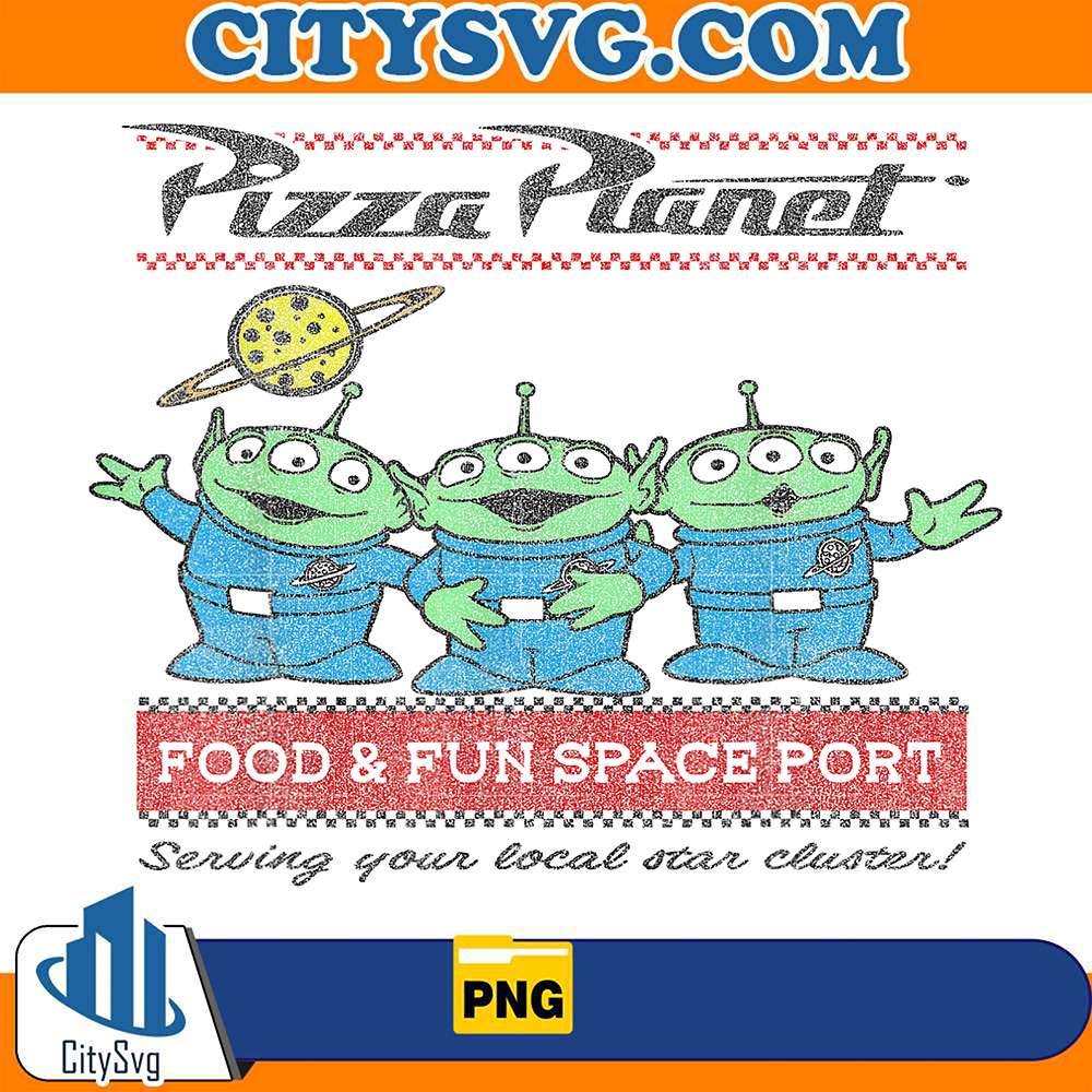 Disney Pixar Toy Story Pizza Planet Aliens Png – CITYSVG
