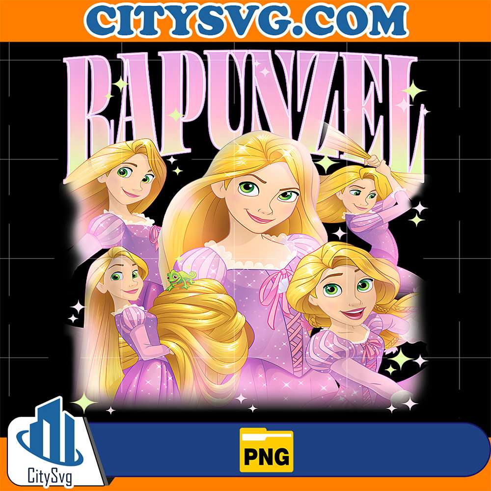 Disney Tangled, Princess Rapunzel Multi Pose Png – CITYSVG
