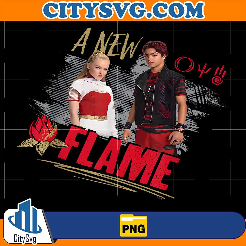 Disney Zombies 4 Nova And Victor A New Flame Official Png – CITYSVG