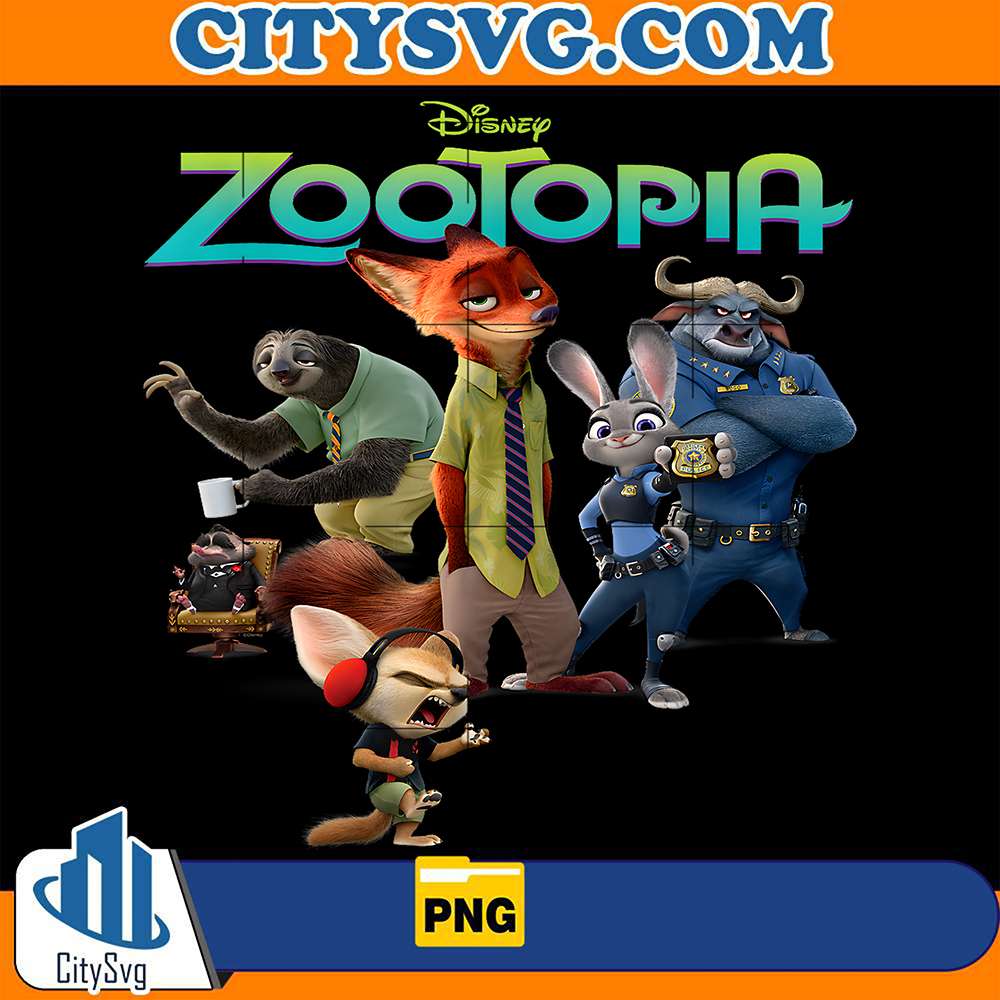 Disney Zootopia Character Png – CITYSVG