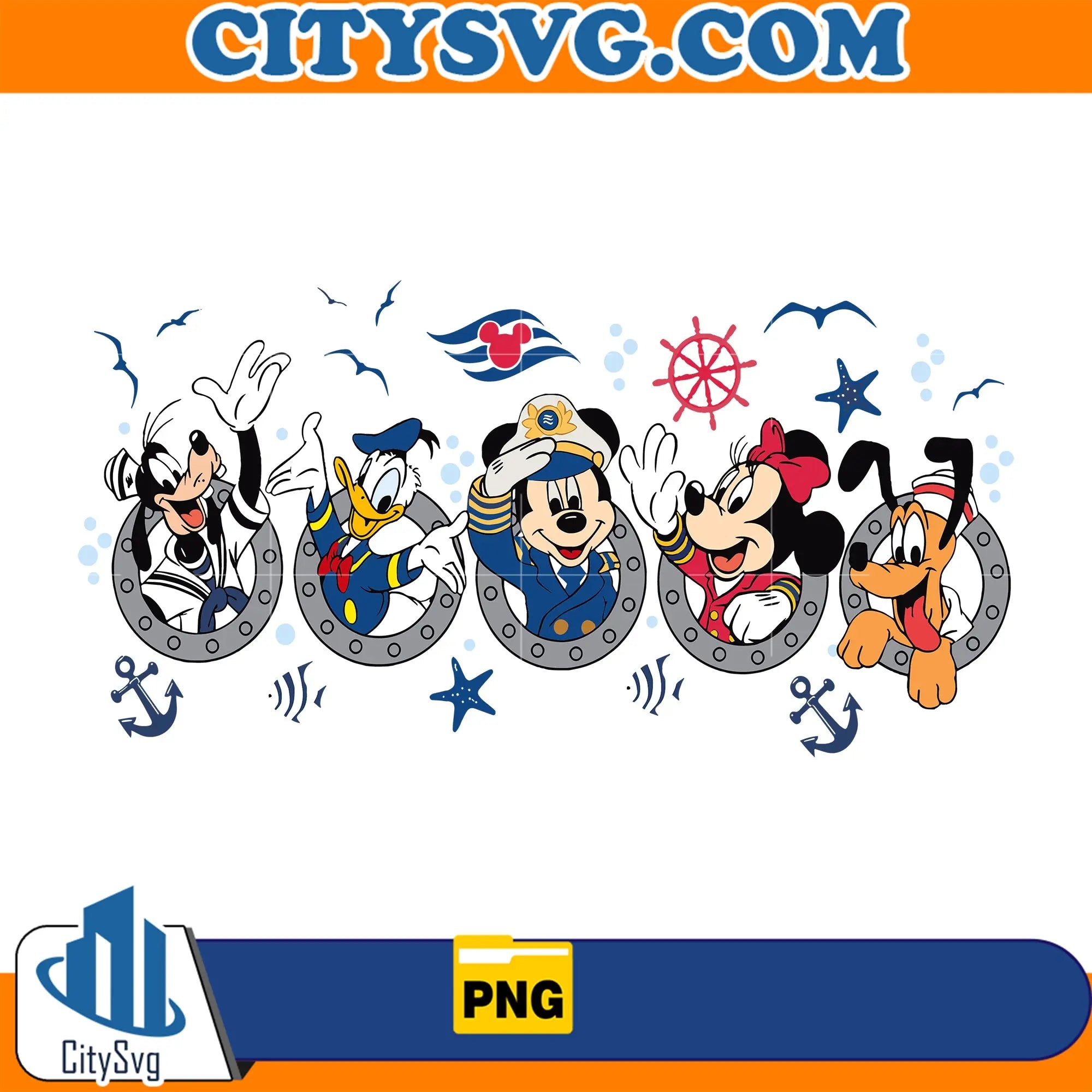 Disney Cruise Trip Mickey Friends Png – CITYSVG