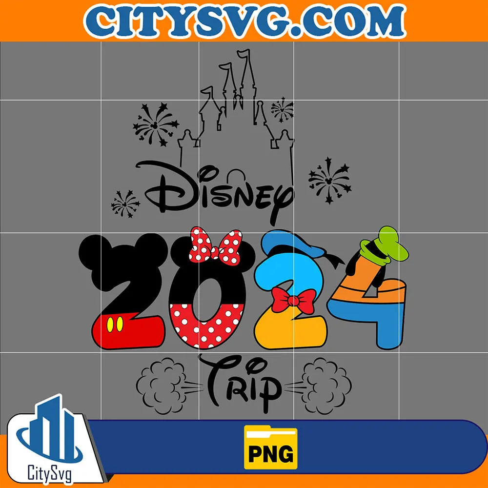Disney Trip 2024 Family Sublimation Design Png, Vacay Mode, Magical Ki ...