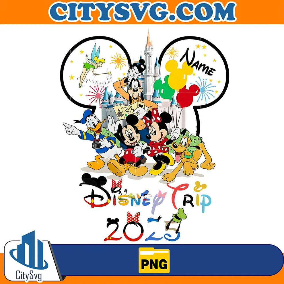 Disney Trip 2025 Png – CITYSVG
