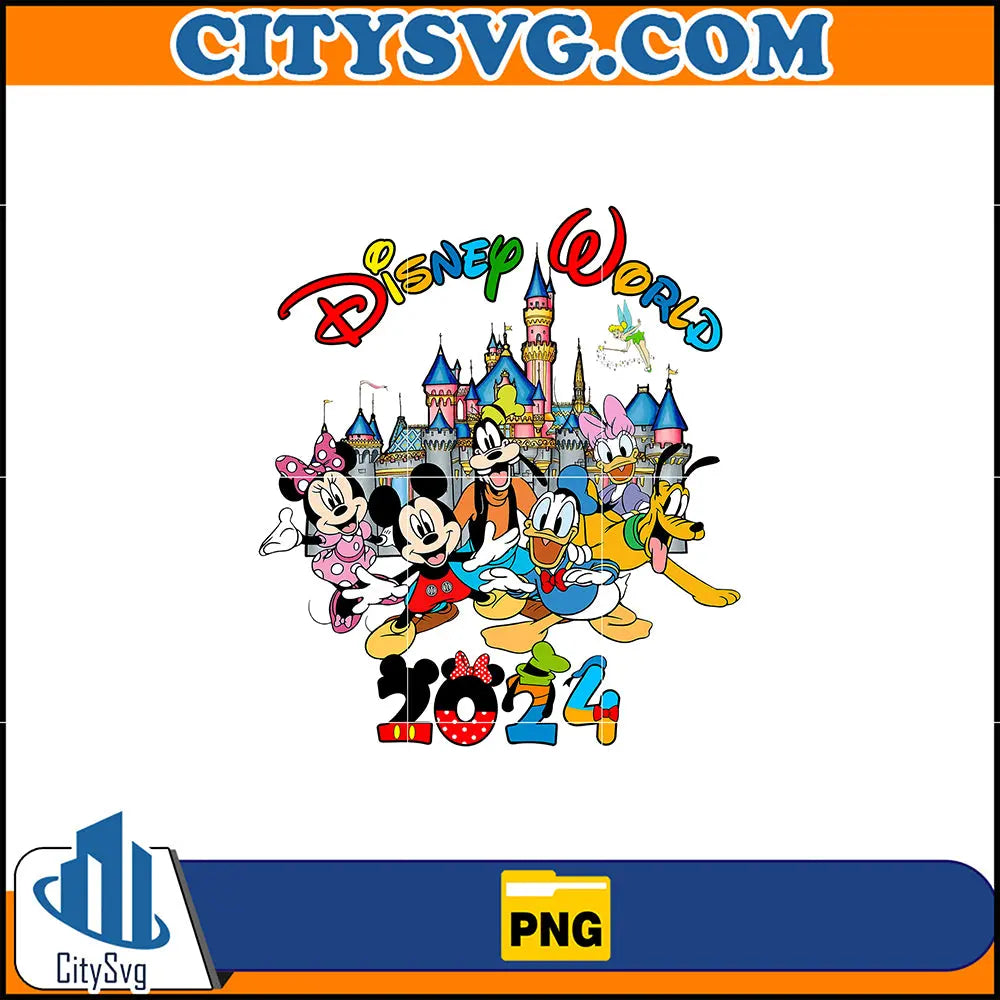 Disney World Png, Family Trip 2024 Sublimation Design, Vacay Mode, Mag ...