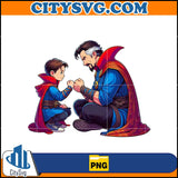 Doctor Strange Dad And Son Png, Super Hero Dad And Son Png, Father's D ...