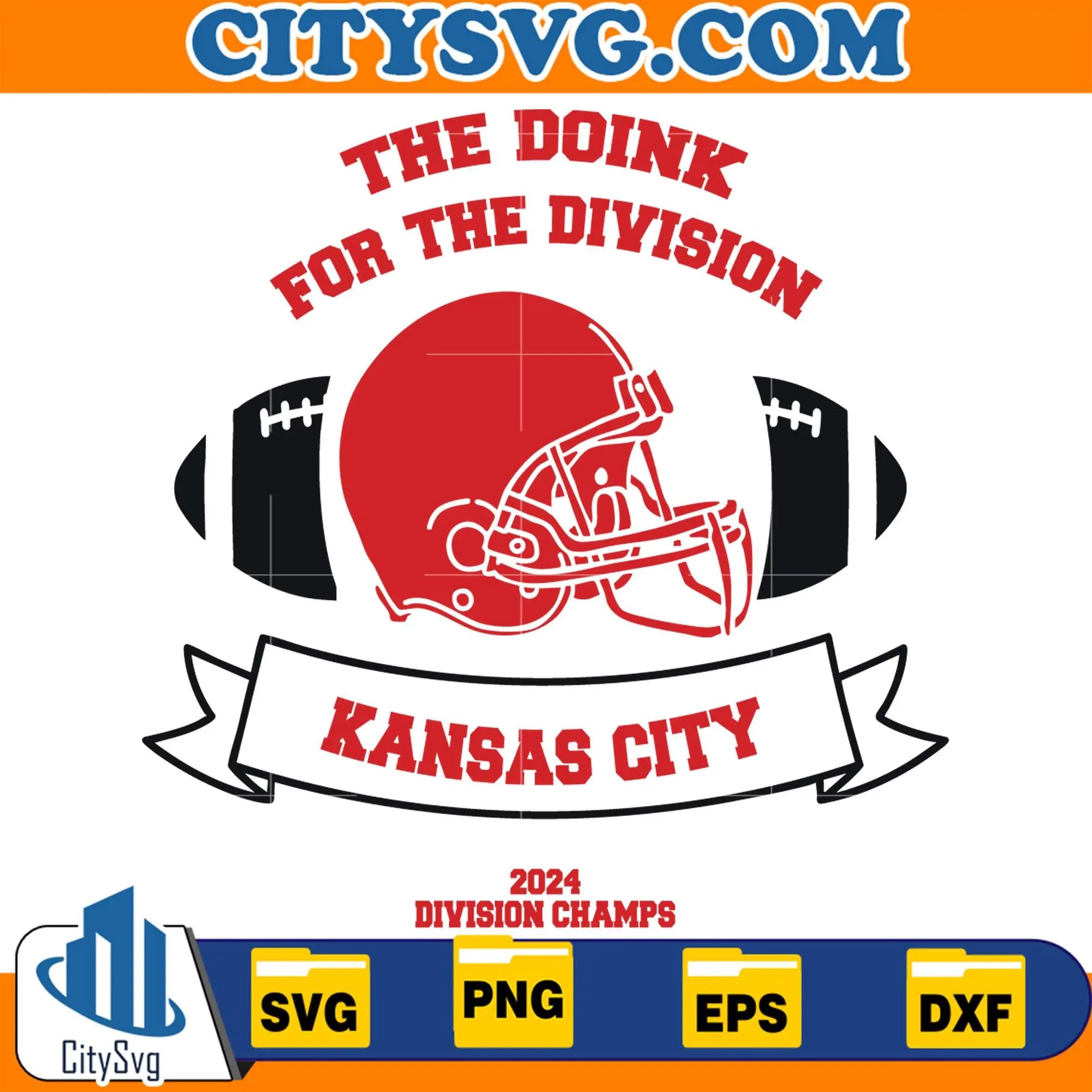 Doink For The Division Kansas City Football Svg – CITYSVG