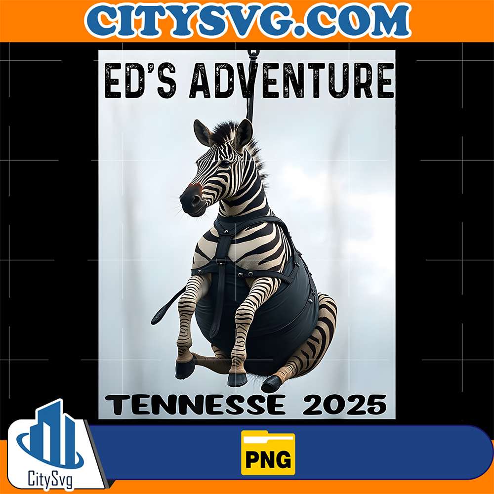 Ed's Adventure , Ed The Zebra Tennessee 2025 Png – CITYSVG
