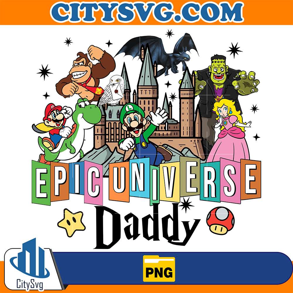 Epic Universal Mario Daddy Png – CITYSVG