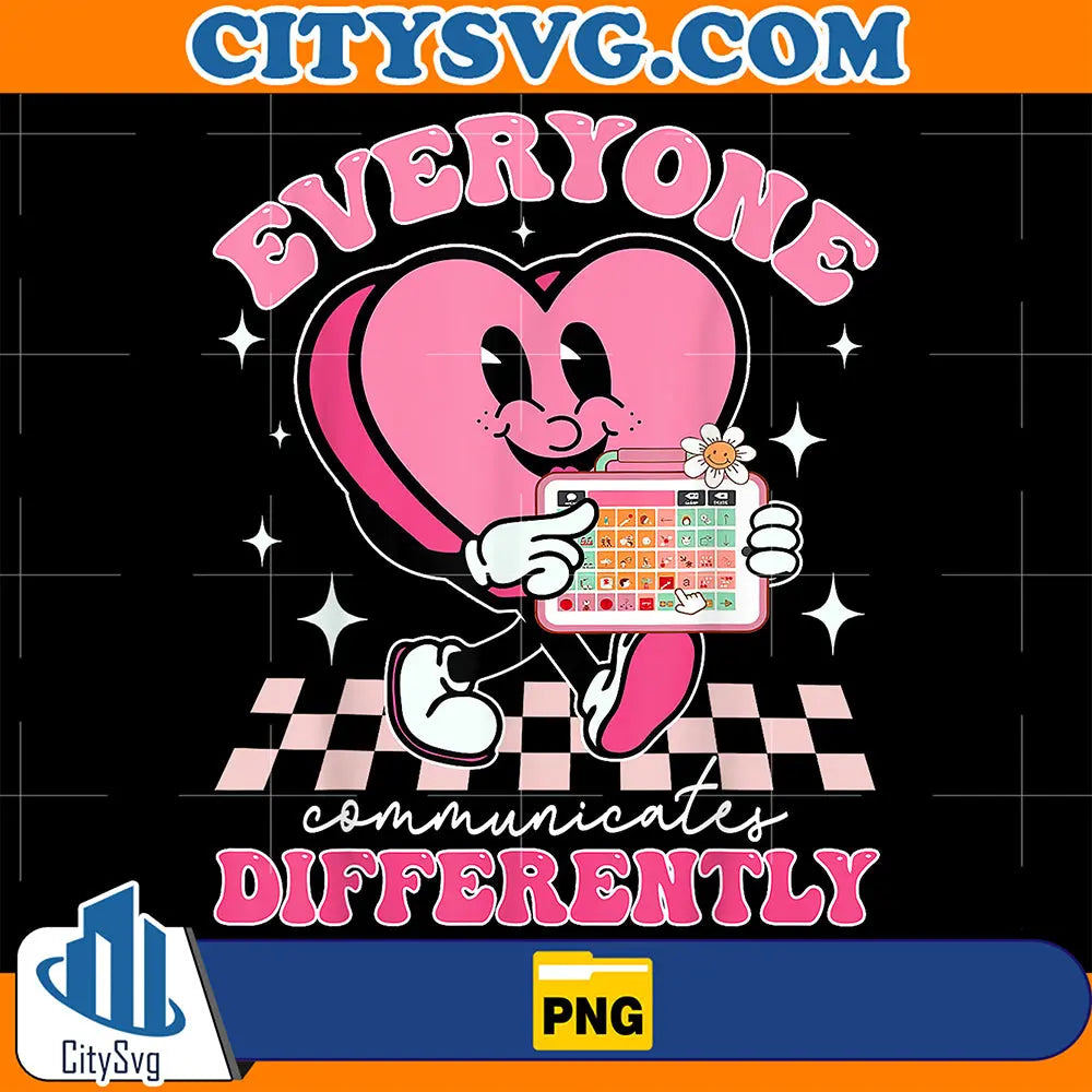 Everyone Communicates Differently Autism Png – CITYSVG
