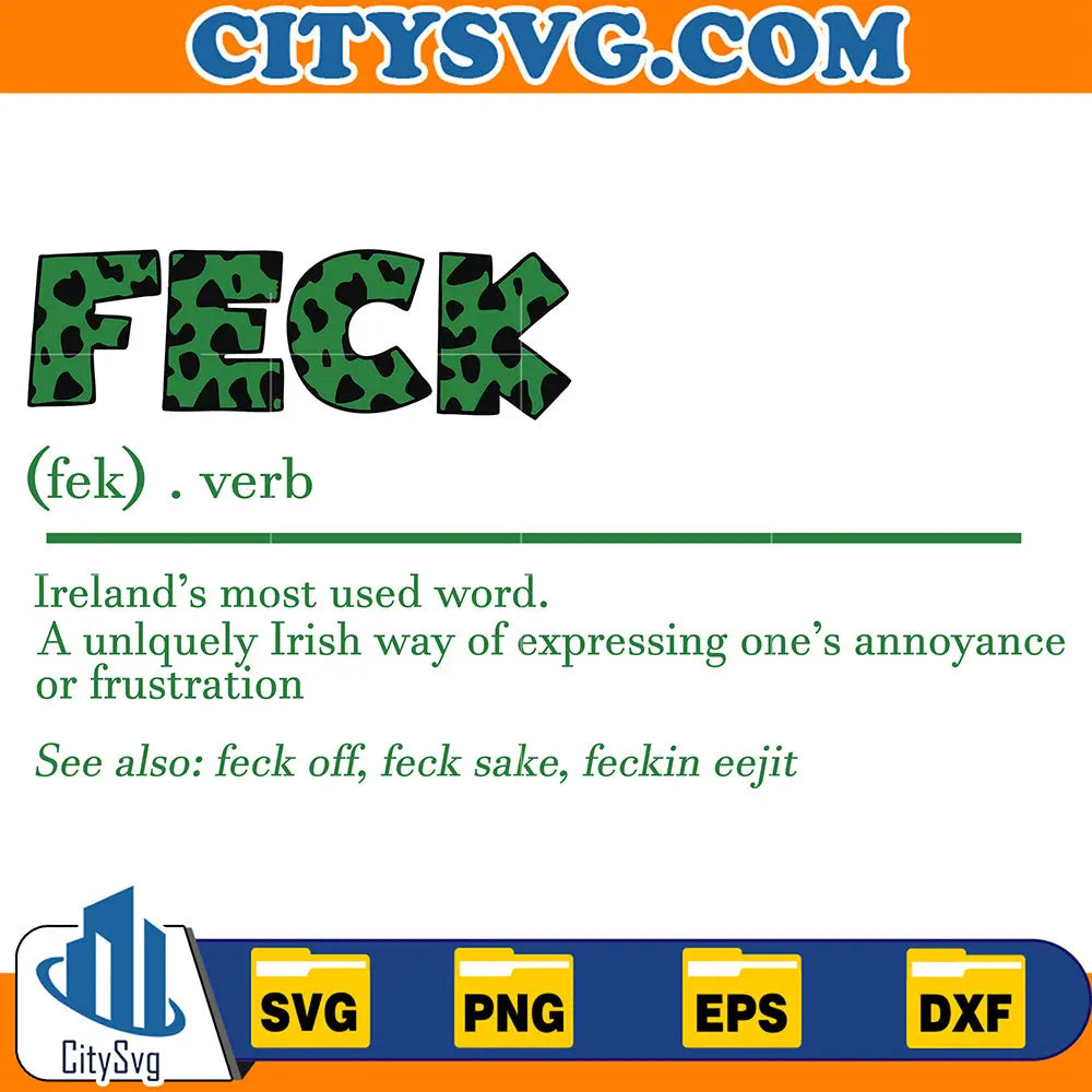 Feck Svg – CITYSVG