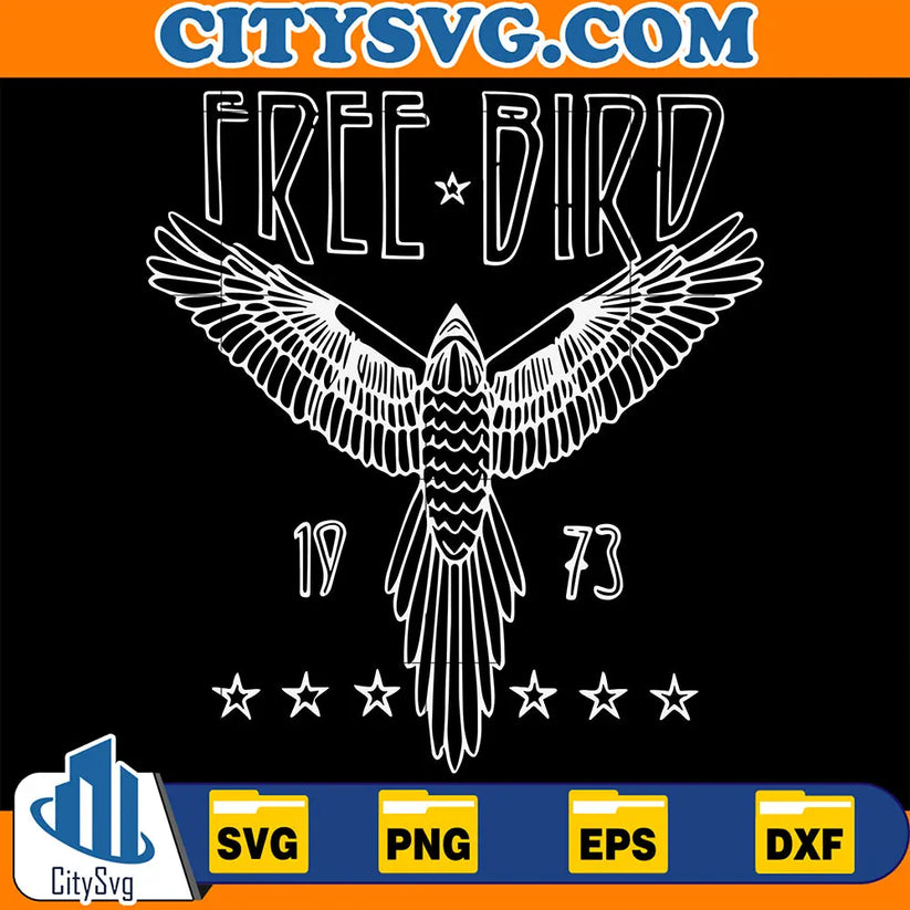 Free Bird 1973 Svg – CITYSVG