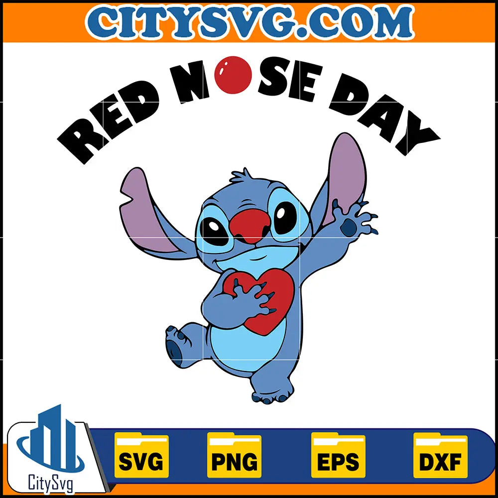 Friend Cartoon Red Nose Day Svg, Chibi Cute Cartoon Svg, Red Nose 2024 ...