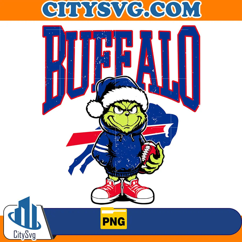 Grinch Buffalo Bills Christmas Png – CITYSVG